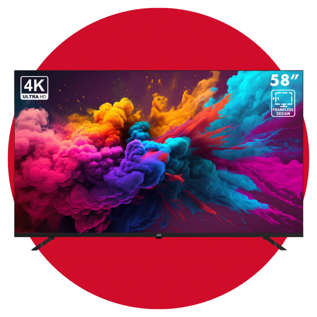 JVC 58" Smart 4K Ultra HD Google TV - TECNOCOSTO