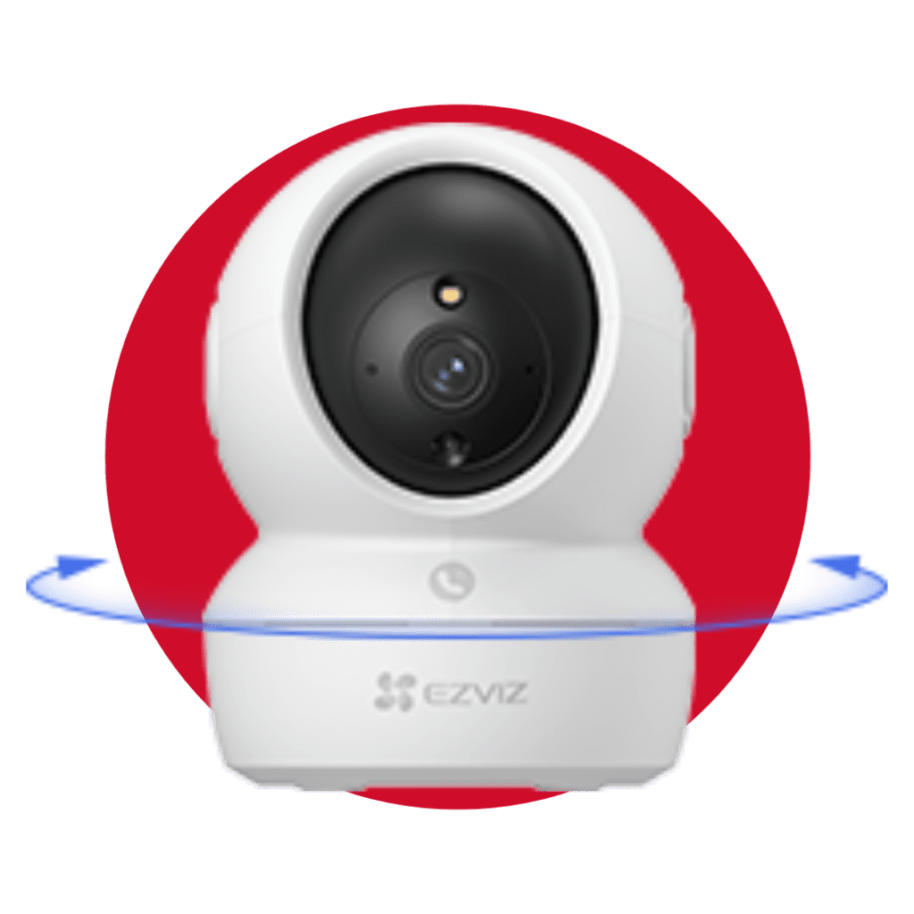 EZVIZ H6C 2K CON VISIÓN PANORÁMICA 360 GRADOS - TECNOCOSTO