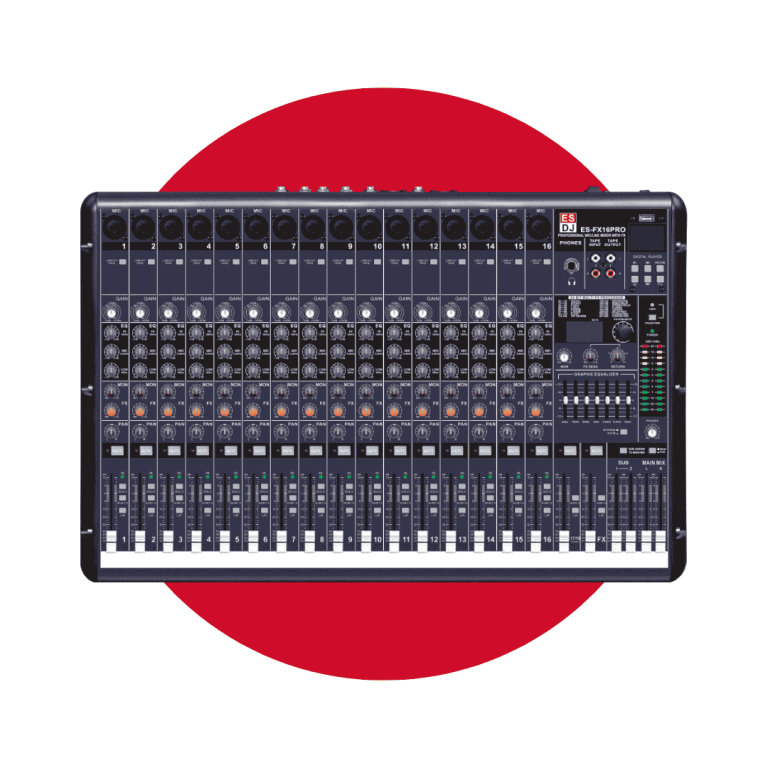 CONSOLA ENGLAND SOUND DE 16 CANALES - TECNOCOSTO