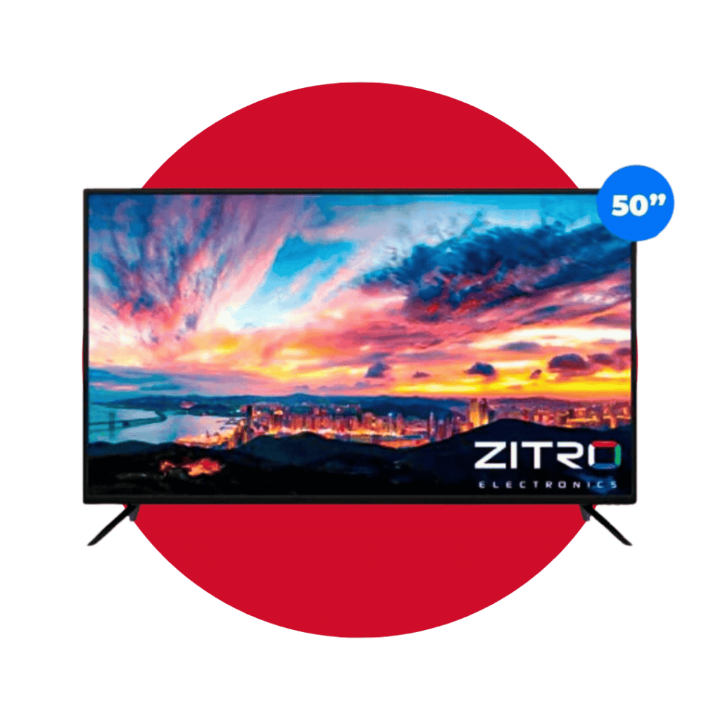TELEVISOR 50″ ZITRO ANDROIDE USB/HDMI SIN BORDE – TECNOCOSTO