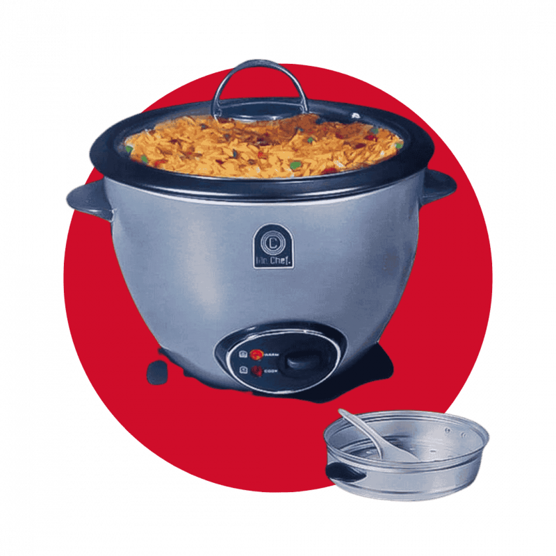 OLLA ARROCERA MR. CHEF 1.8LTS SILVER - TECNOCOSTO